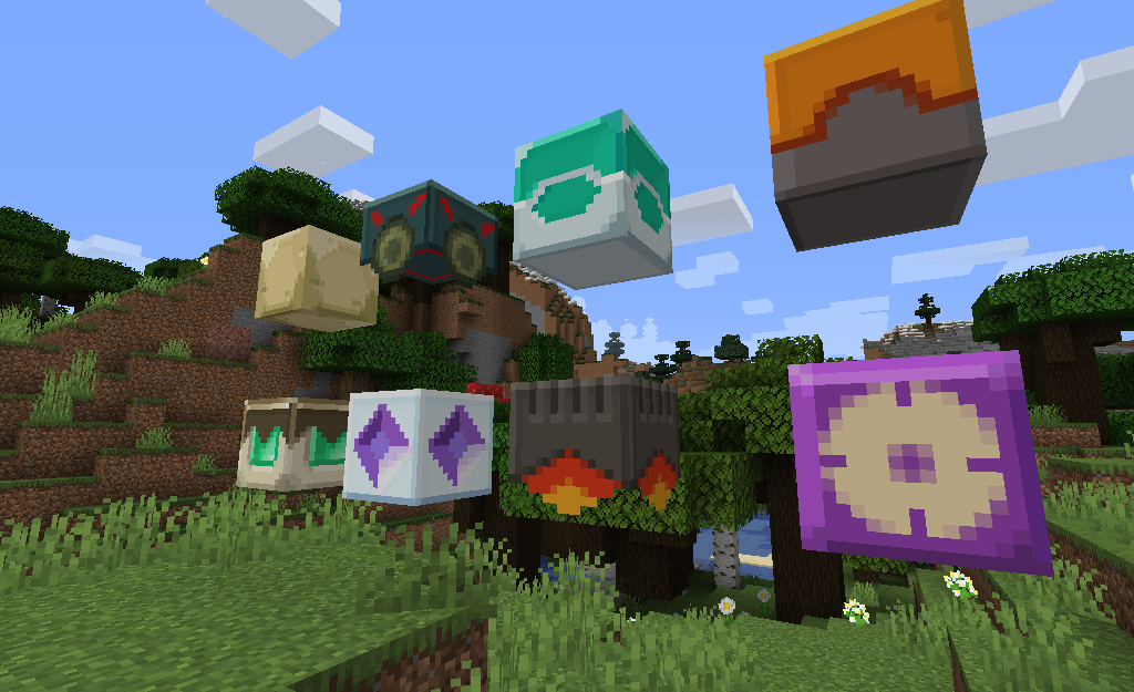 Decorative Megaman Blocks - Gallery - Minecraft Mods - CurseForge