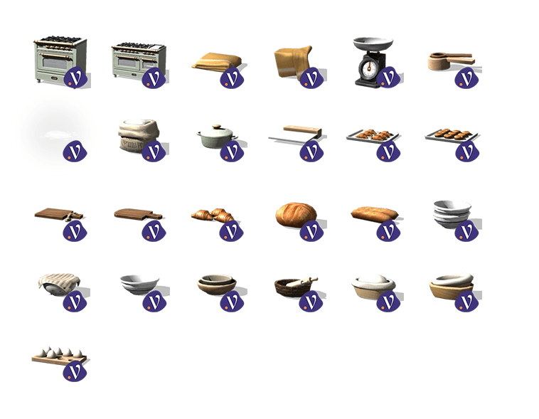 Baker's Kitchen Collection Part 2 - The Sims 4 Build / Buy - CurseForge