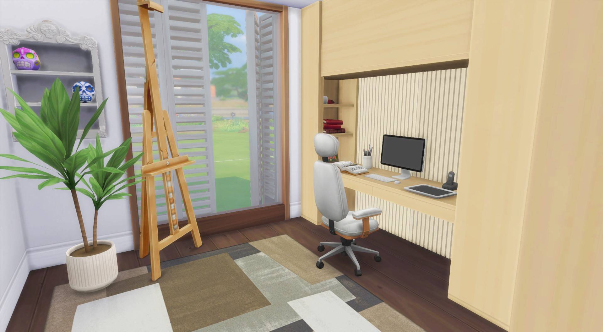 Sleek Simple Office - The Sims 4 Rooms / Lots - CurseForge