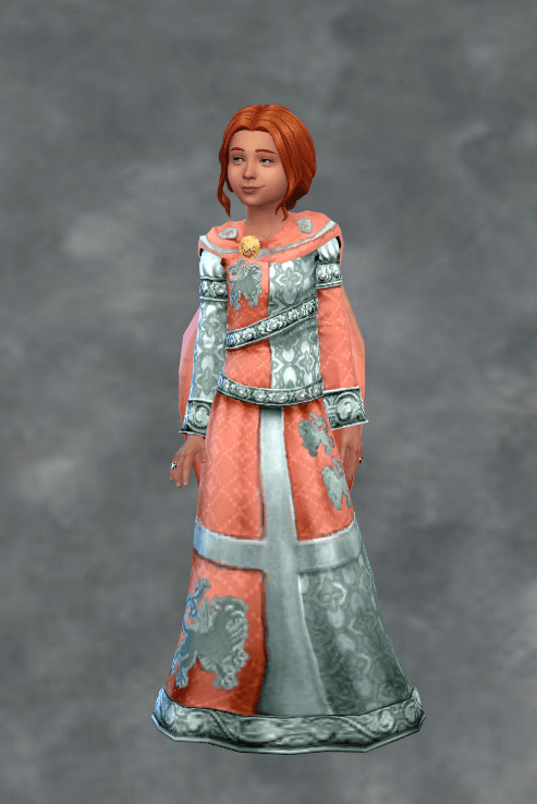 TSM Royal Queen Cape Dress for All Ages - Gallery - The Sims 4 Create a ...