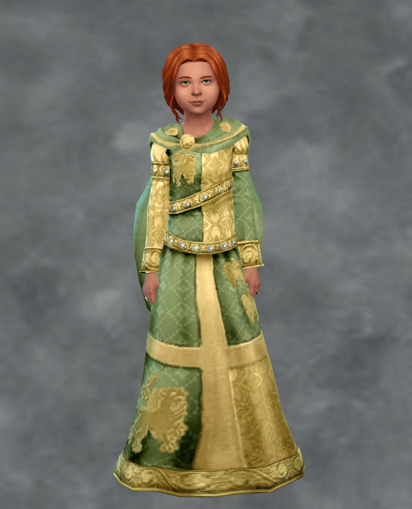 TSM Queen Cape Dress for All Ages - Gallery - The Sims 4 Create a Sim ...