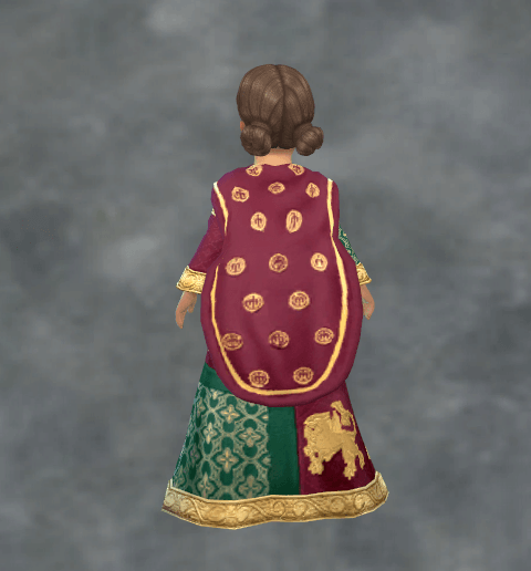 TSM Royal Queen Cape Dress for All Ages - Gallery - The Sims 4 Create a ...