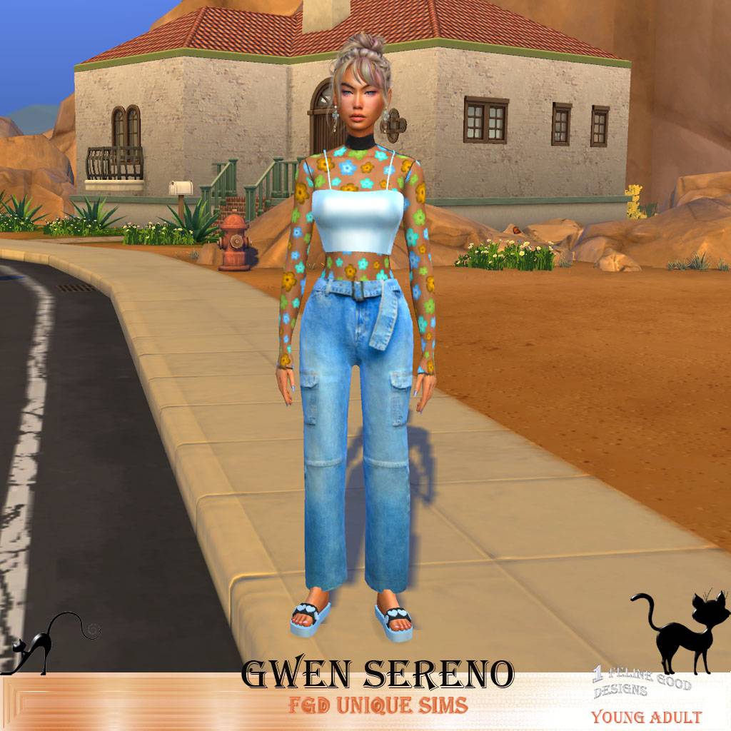 Gwen Sereno - Gallery - The Sims 4 Sims / Households - CurseForge
