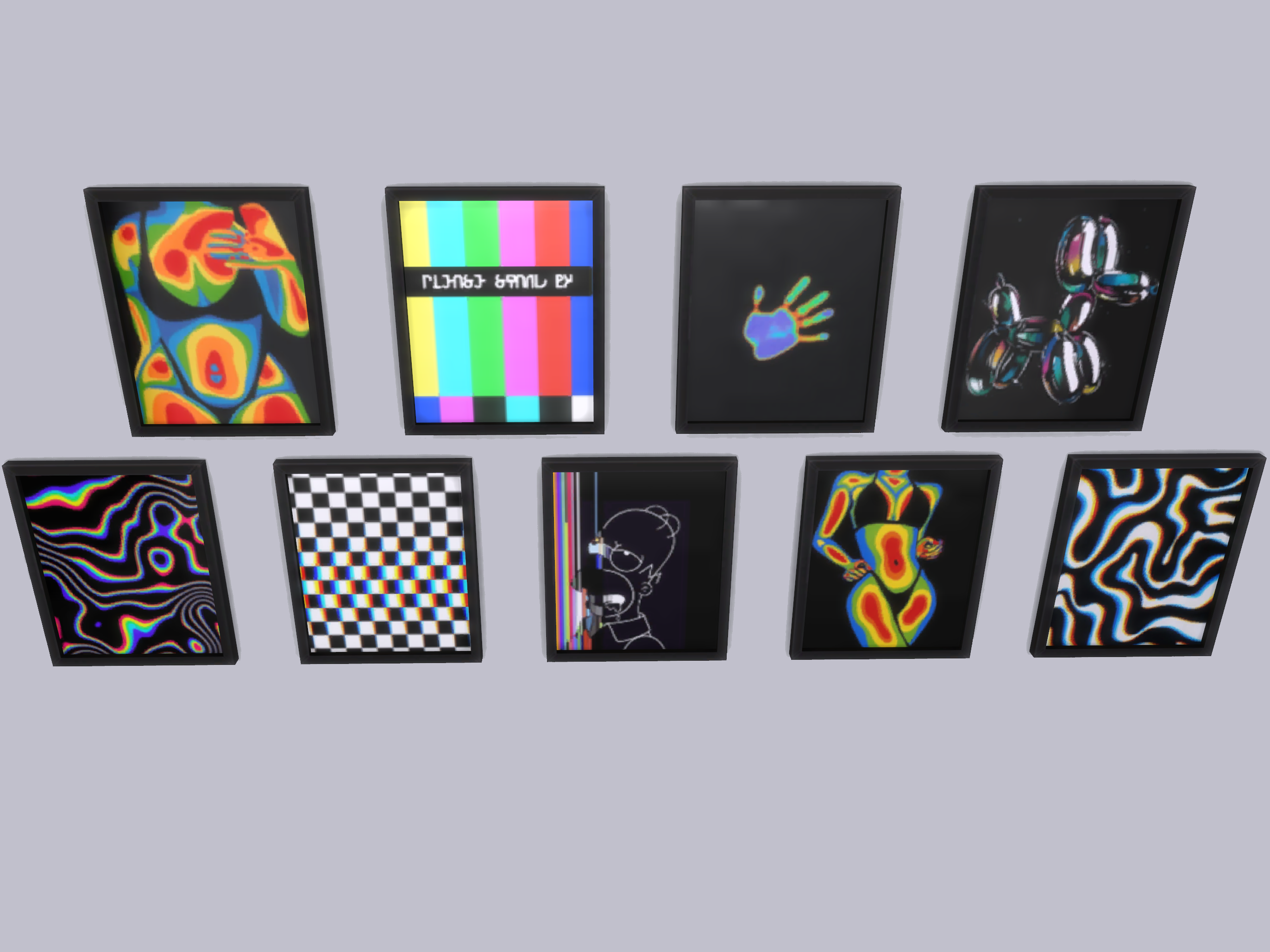 Prism Art Collection - Gallery - The Sims 4 Build / Buy - CurseForge