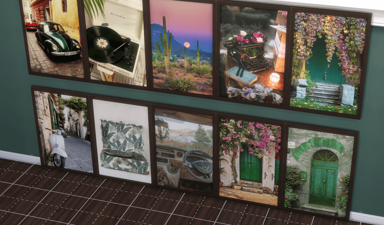 Vintage Green Aesthetic - Gallery - The Sims 4 Build / Buy - CurseForge