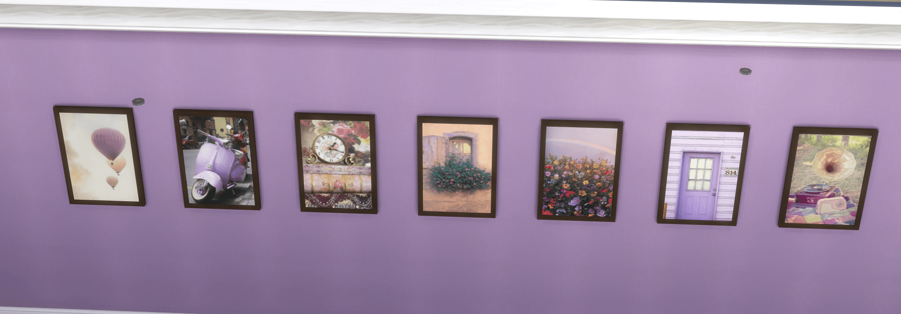 Vintage Purple Aesthetic - Gallery - The Sims 4 Build / Buy - CurseForge