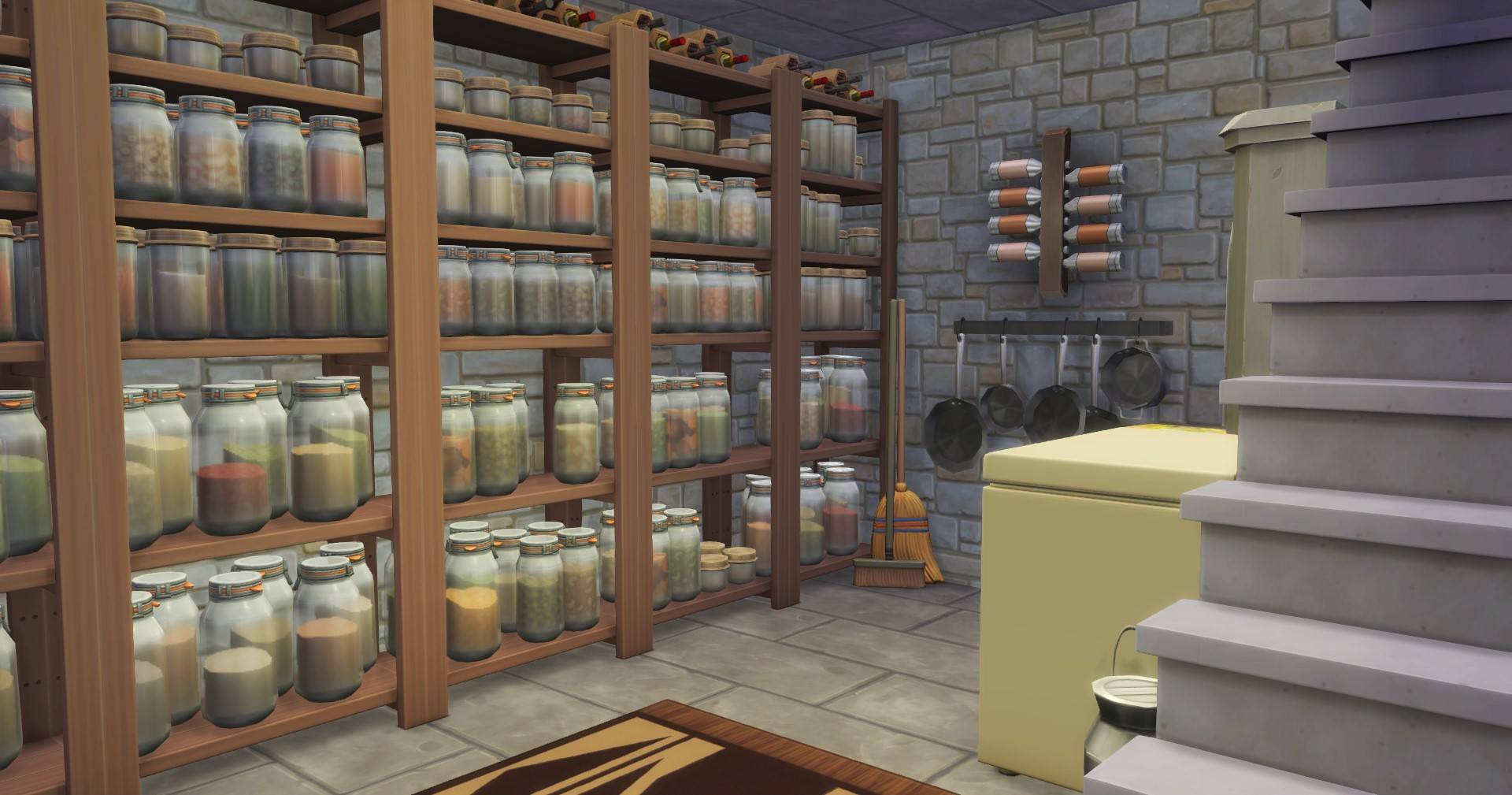 Homestead Cellar - The Sims 4 Rooms / Lots - CurseForge