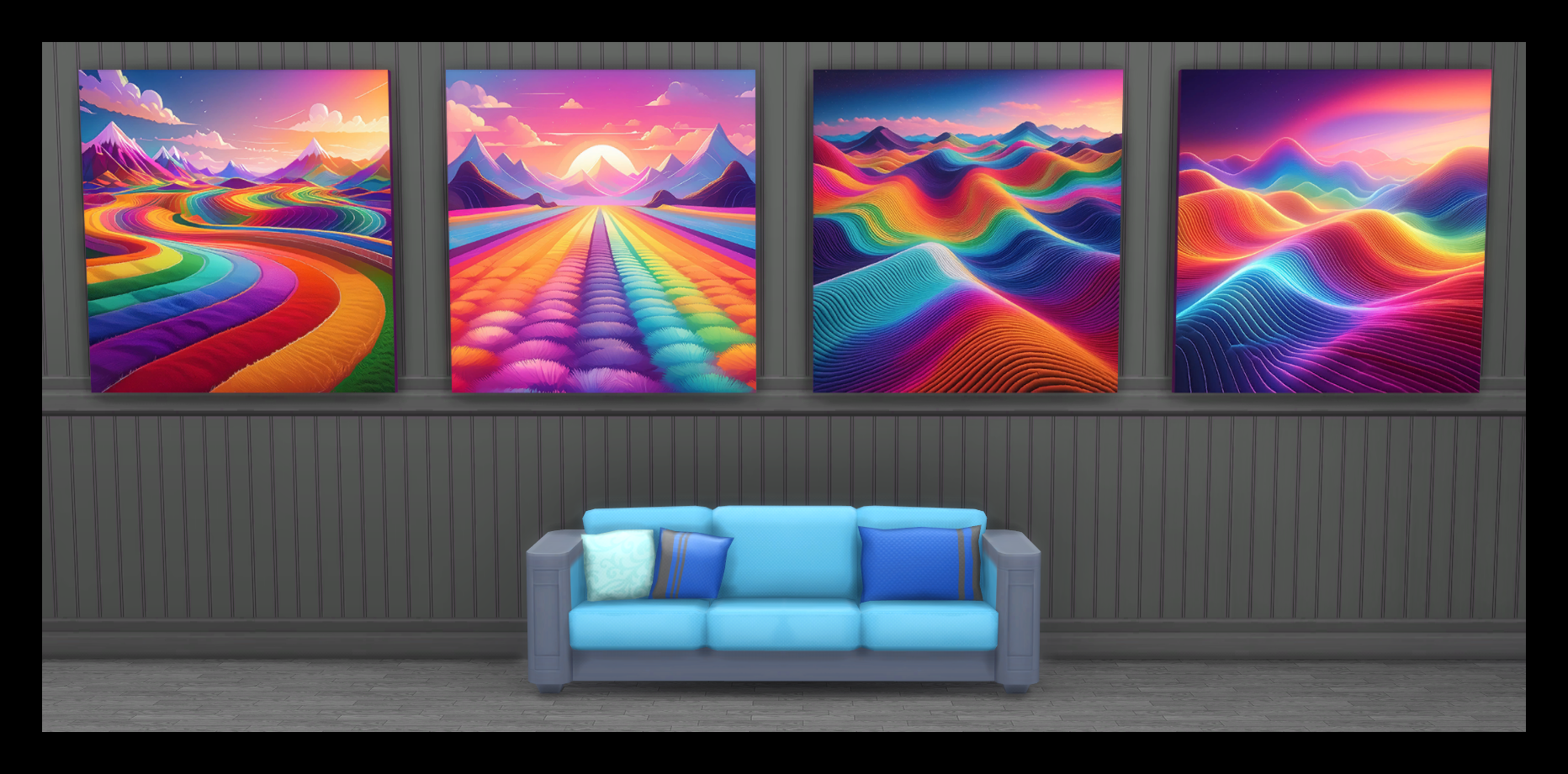 Aliens - Rainbow Landscapes - Gallery - The Sims 4 Build / Buy - CurseForge