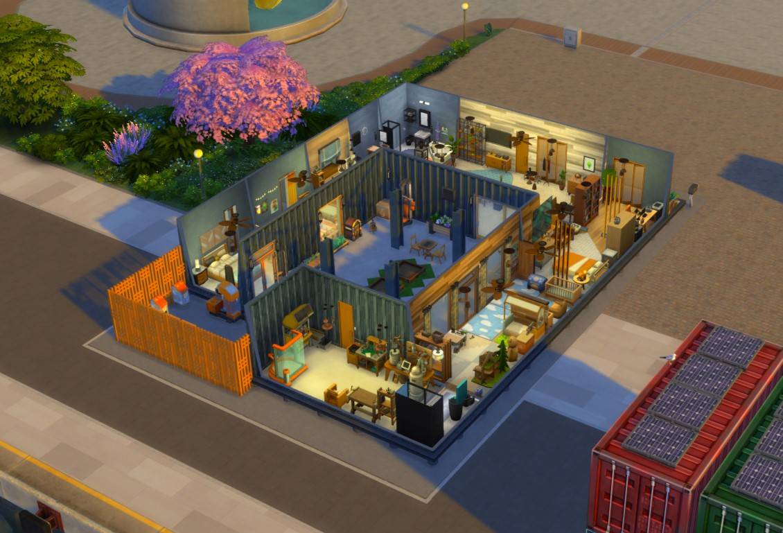 Eco Containers house BG & Eco Lifestyle - Gallery - The Sims 4 Rooms ...