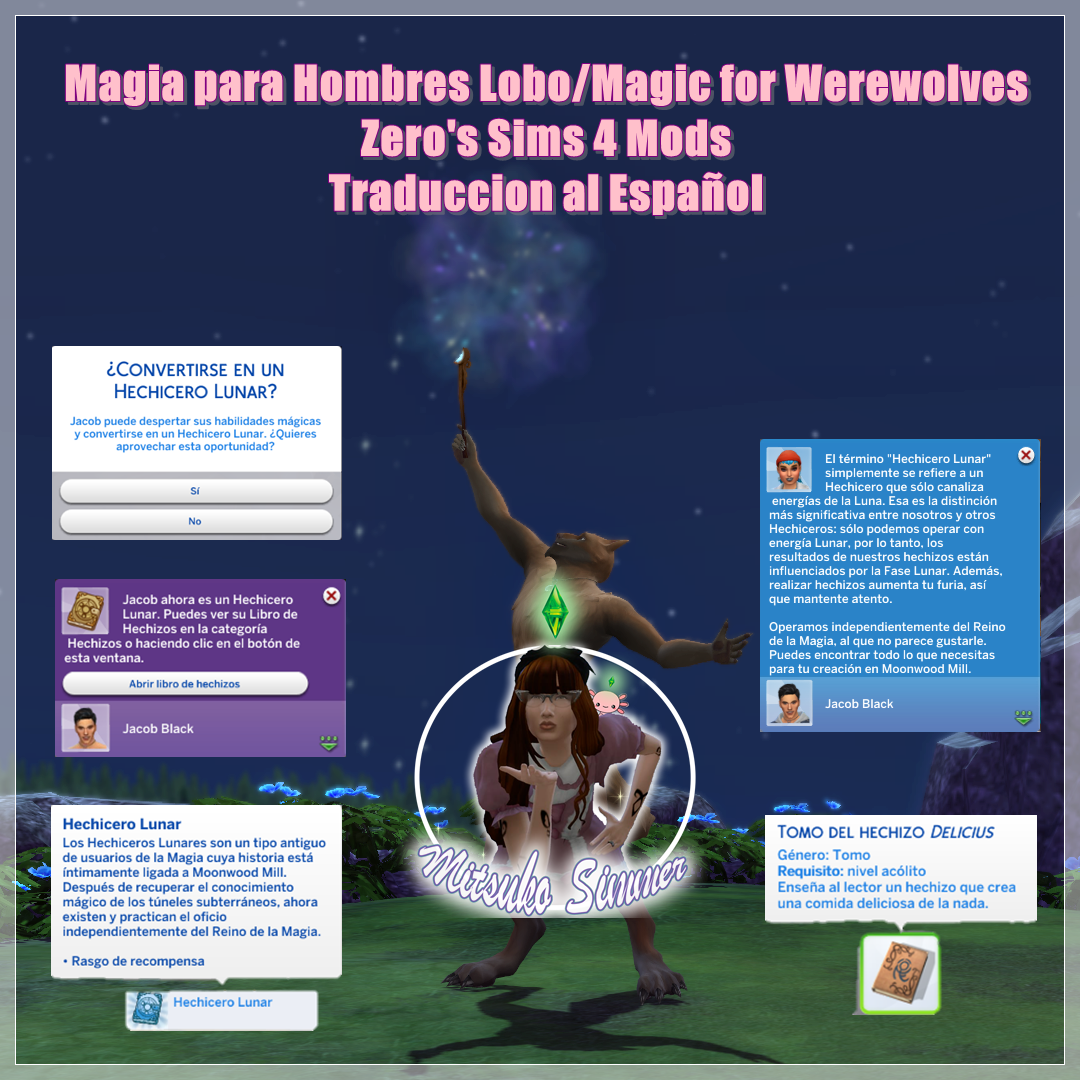 Magia para Hombres Lobo/Magic for Werewolves (Mooncasters) x Zero's ...