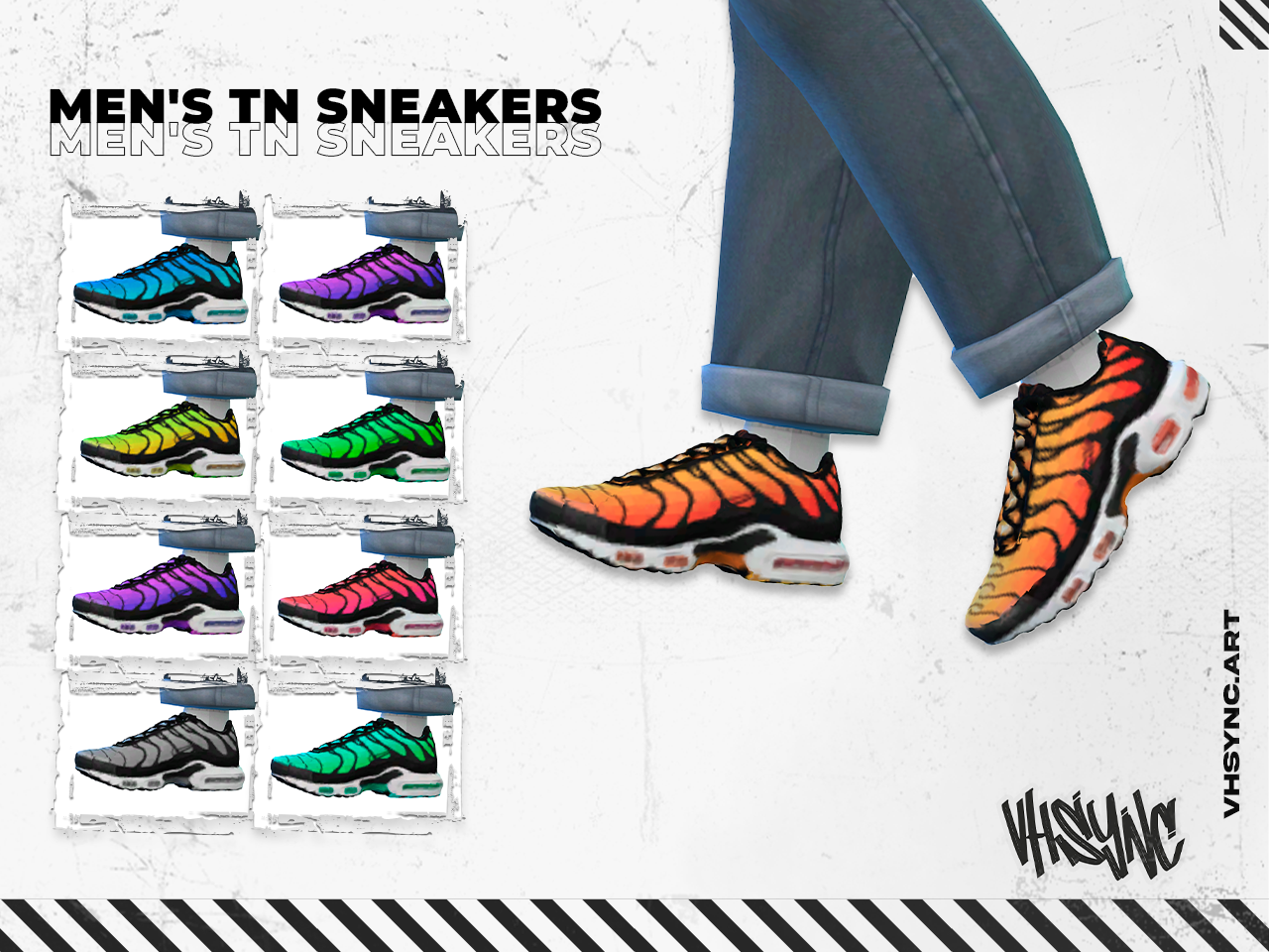 [VHSync] Men's TN Sneakers - The Sims 4 Create a Sim - CurseForge
