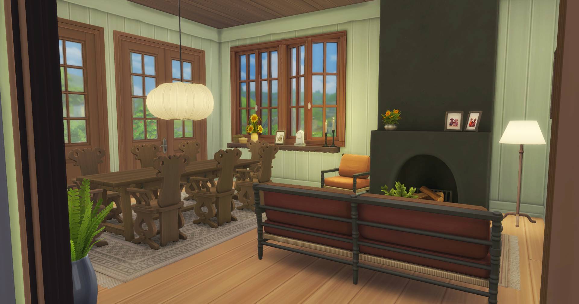 Homestead Dining Room - Gallery - The Sims 4 Rooms / Lots - CurseForge