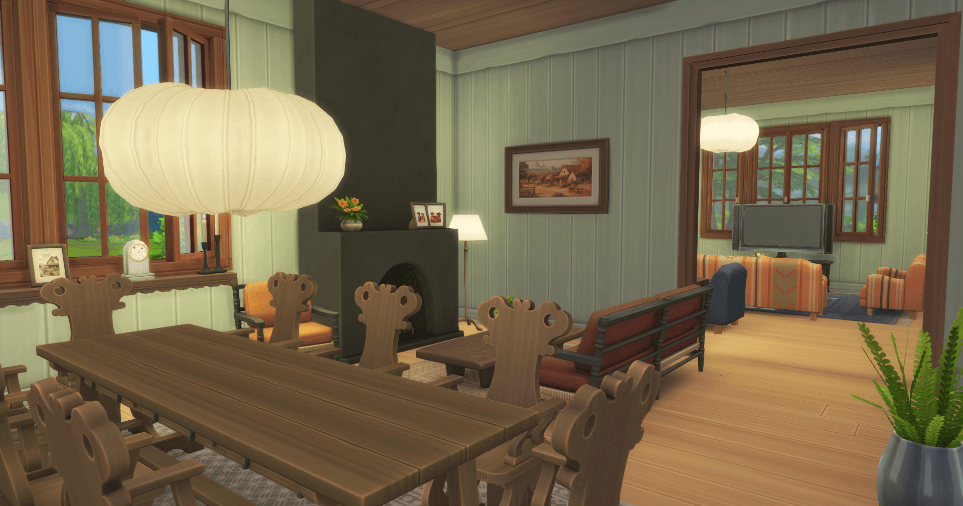 Homestead Dining Room - Gallery - The Sims 4 Rooms / Lots - CurseForge