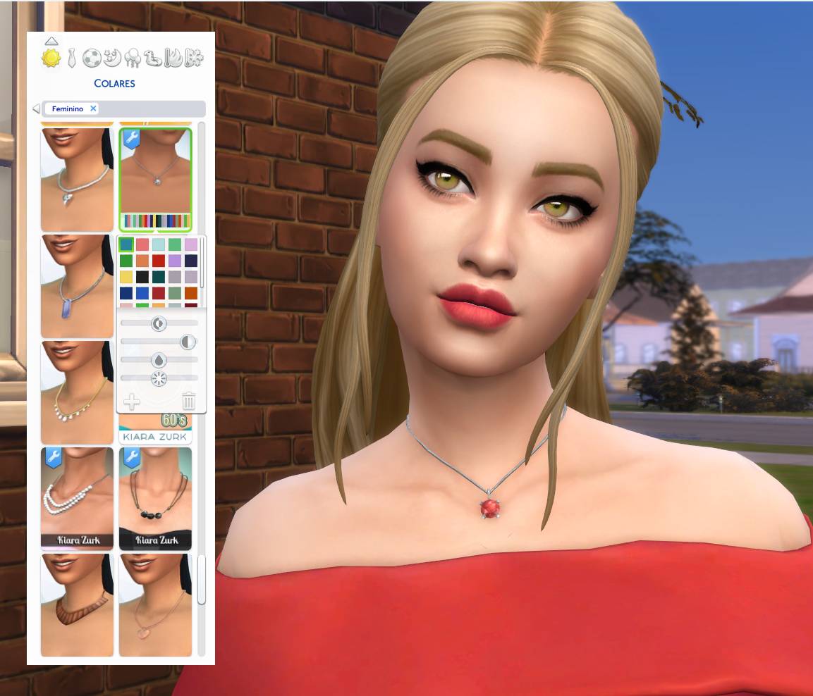 Lucy Necklace - Gallery - The Sims 4 Create a Sim - CurseForge