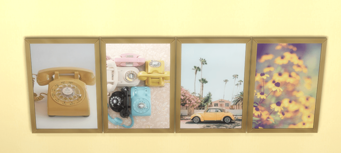 Vintage Yellow Aesthetic - Gallery - The Sims 4 Build / Buy - CurseForge