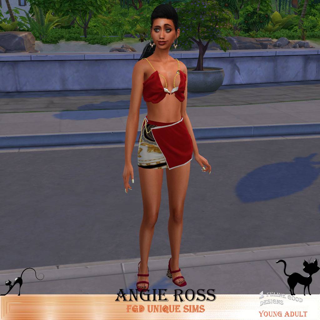 Angie Ross - Gallery - The Sims 4 Sims / Households - CurseForge