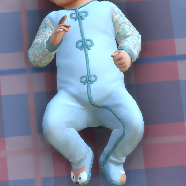 Cute Infant Fox Onesie - The Sims 4 Create a Sim - CurseForge