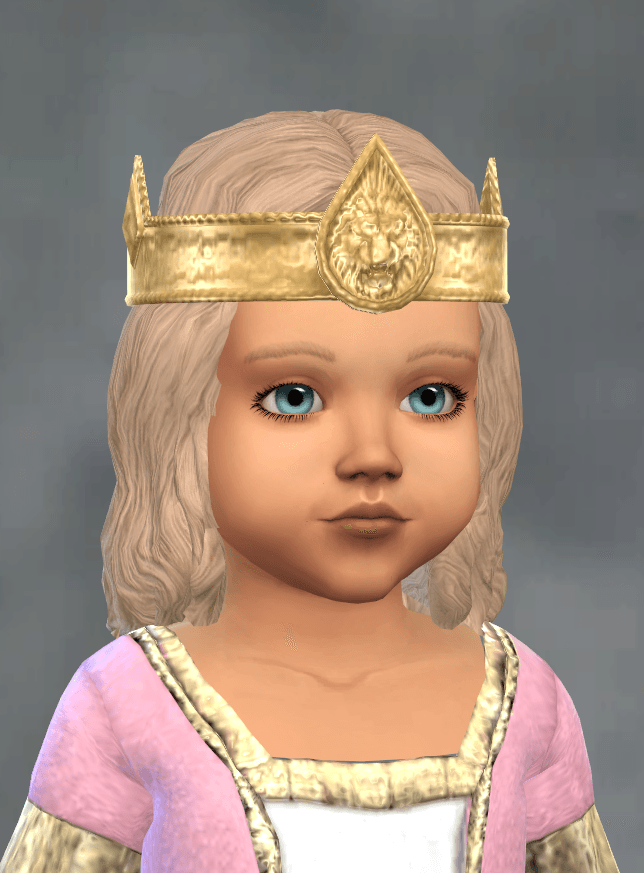 TSM King's Crown with Hair Attached - Gallery - The Sims 4 Create a Sim ...