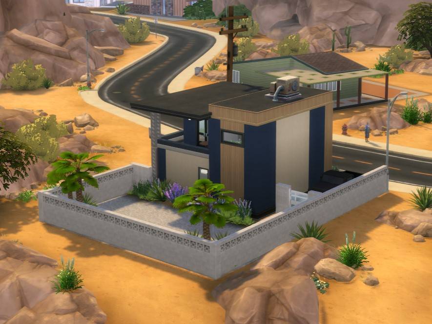 Modern BG starter house - The Sims 4 Rooms / Lots - CurseForge