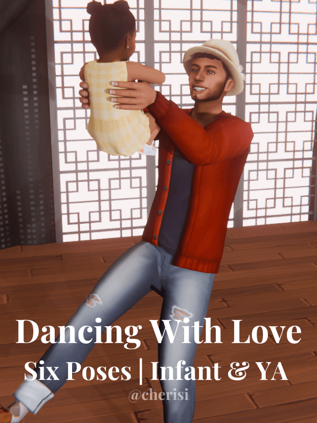 Dancing with Love Pose Pack | Infant & YA - Gallery - The Sims 4 Mods ...