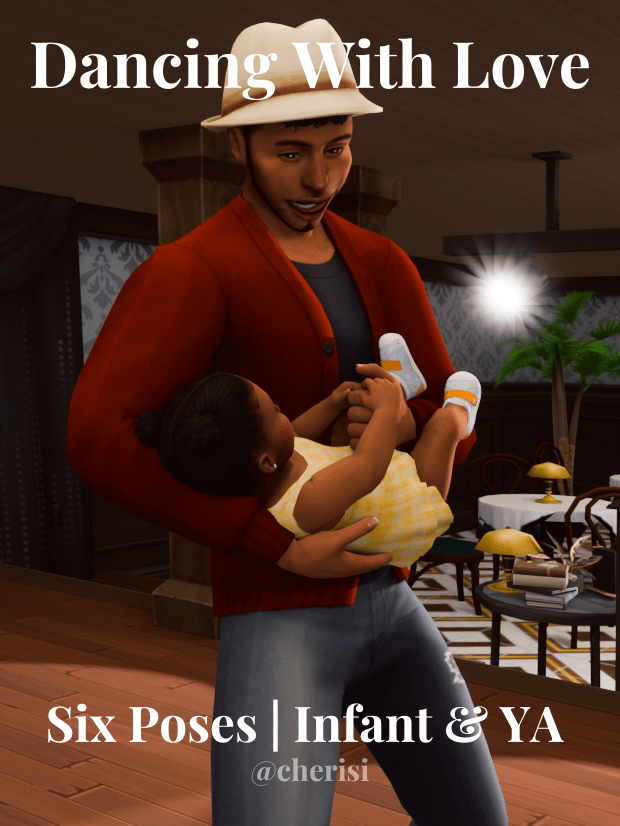 Dancing with Love Pose Pack | Infant & YA - Gallery - The Sims 4 Mods ...