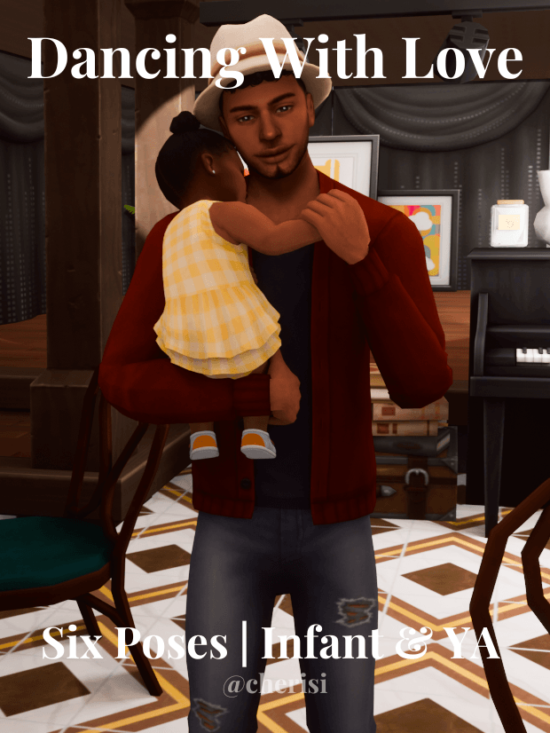 Dancing with Love Pose Pack | Infant & YA - Gallery - The Sims 4 Mods ...
