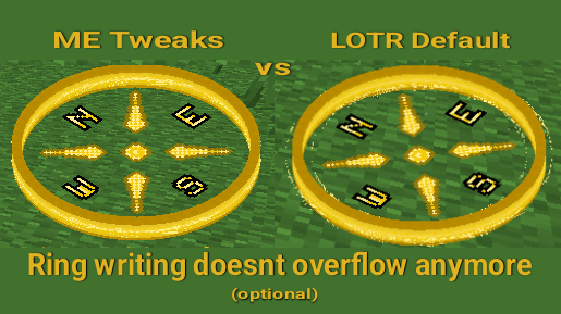 Lotr MiddleEarth Tweaks - The Lord of the Rings - Hobbit - Minecraft ...