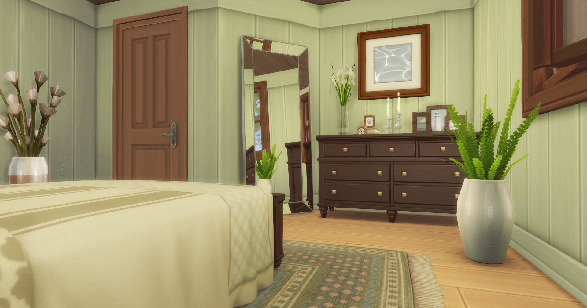 Homestead Master Bedroom - The Sims 4 Rooms / Lots - CurseForge