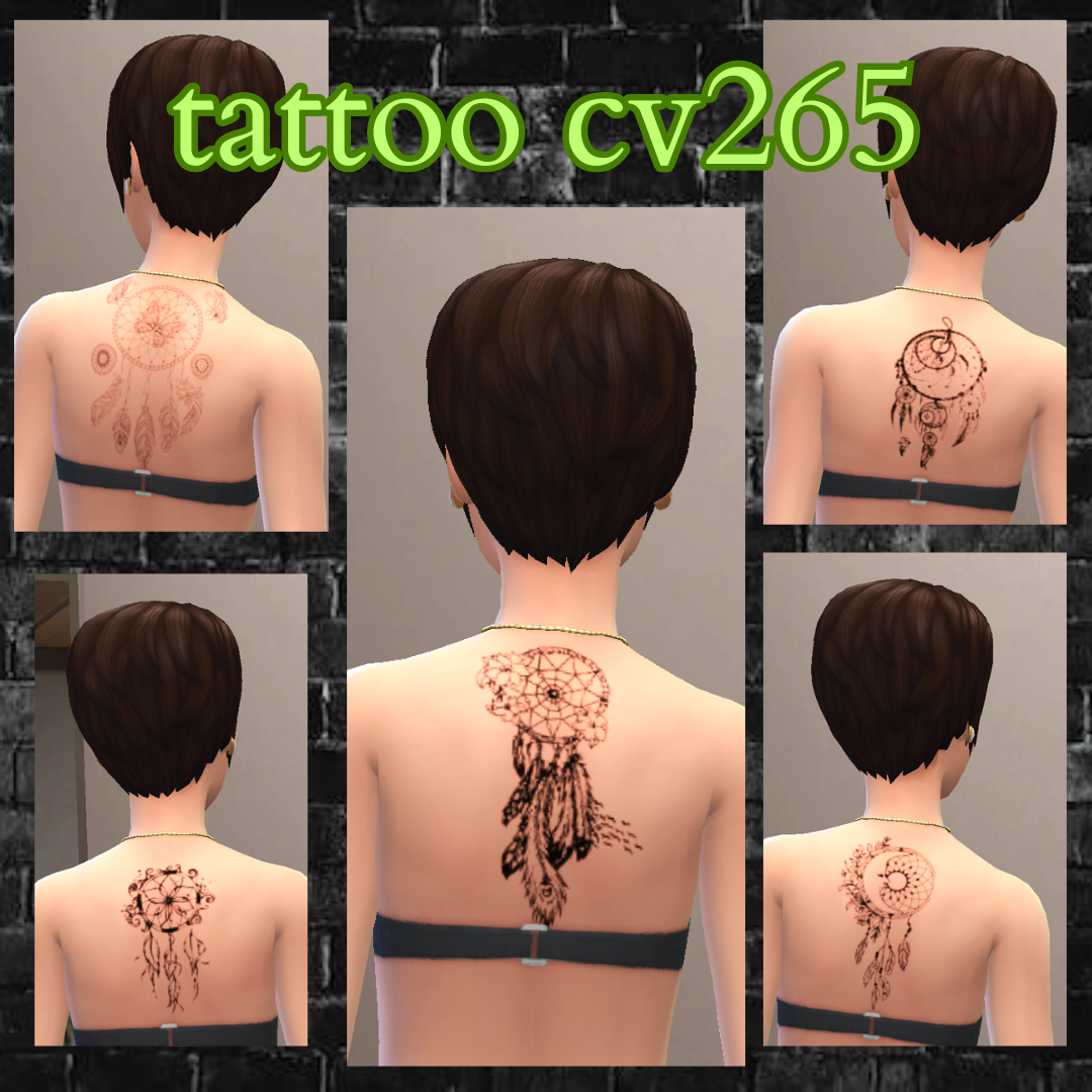 tattoo cv265 base game compatible - Gallery - The Sims 4 Create a Sim ...