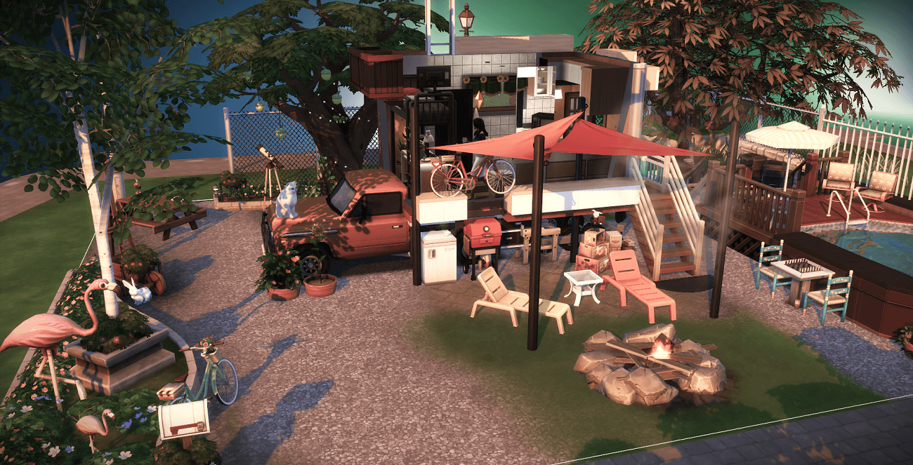 Mini Truck Camper Base Game - Gallery - The Sims 4 Rooms / Lots ...