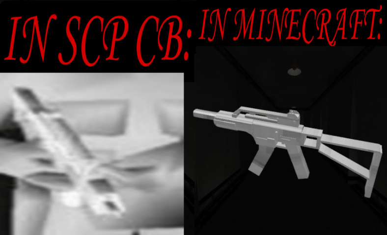SCP - Containment Breach:WEAPONS - Gallery - Minecraft Mods - CurseForge