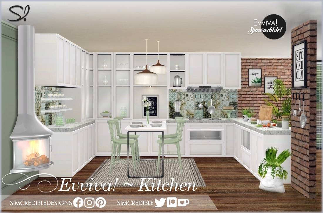 Evviva! - Kitchen 👩‍🍳 - Gallery - The Sims 4 Build / Buy - CurseForge