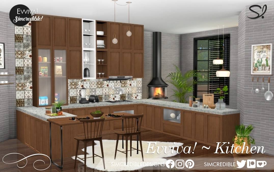 Evviva! - Kitchen 👩‍🍳 - Gallery - The Sims 4 Build / Buy - CurseForge