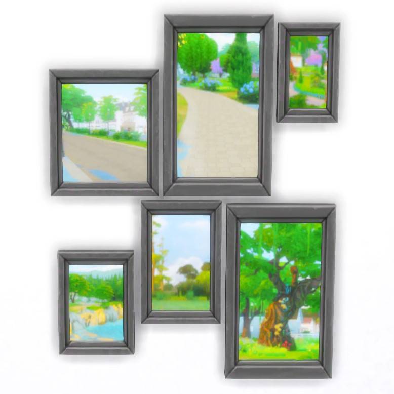 Willow Creek Landscape Art - Gallery - The Sims 4 Build / Buy - CurseForge