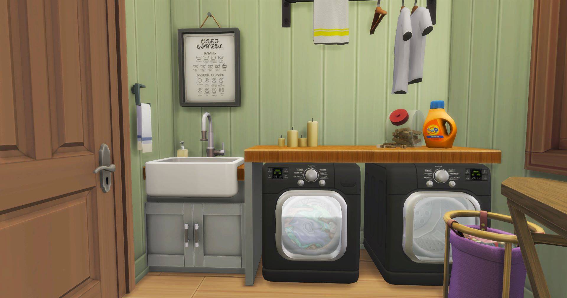 Homestead Wash Room - The Sims 4 Rooms / Lots - CurseForge