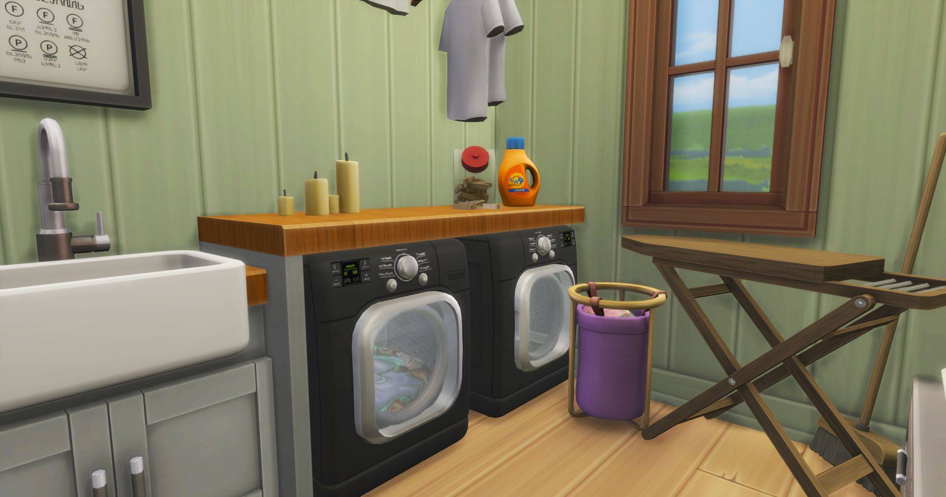Homestead Wash Room - The Sims 4 Rooms / Lots - CurseForge