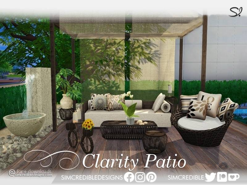 Clarity Patio 🌞 - Gallery - The Sims 4 Build / Buy - CurseForge