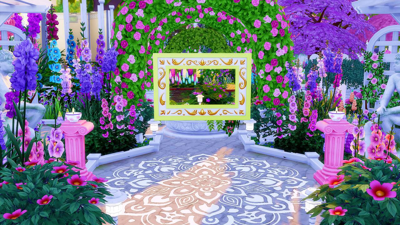 Gilded Scrollwork Mirror - Gallery - The Sims 4 Build / Buy - CurseForge