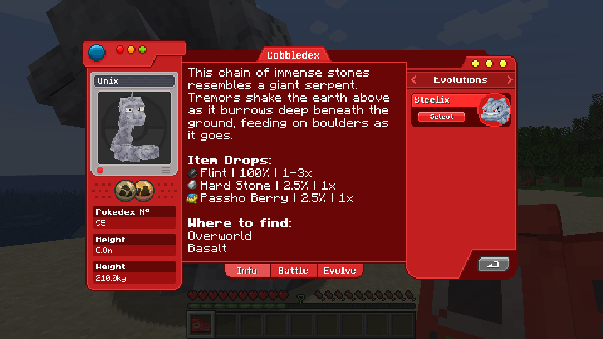 Cobblemon Pokédex (Cobbledex) - Screenshots - Minecraft Mods - CurseForge