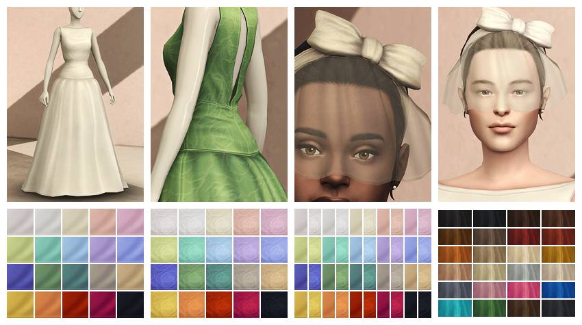 Rosa × alba - Lily Set - The Sims 4 Create a Sim - CurseForge