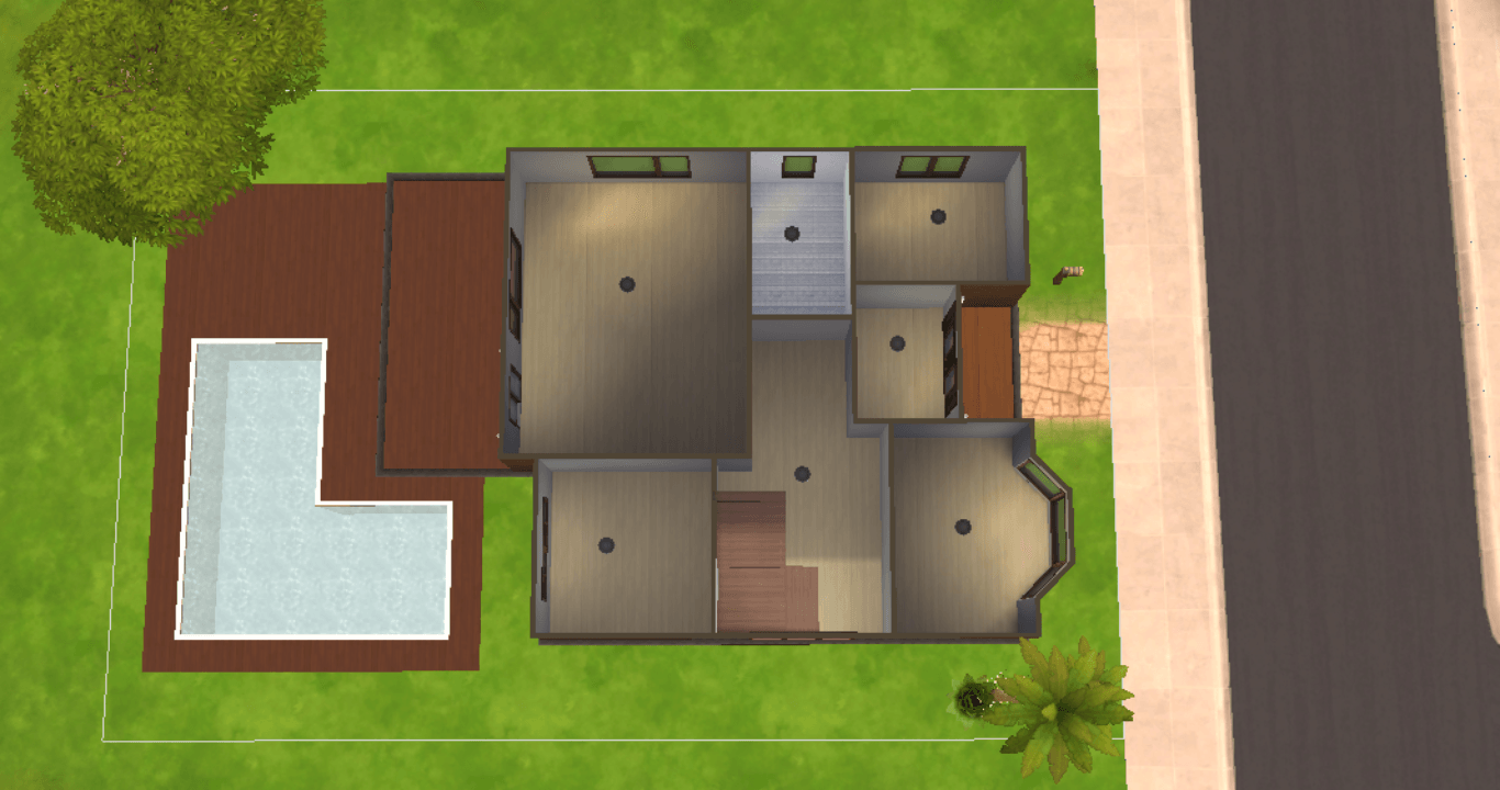 Sunset House Shell - Gallery - The Sims 4 Rooms / Lots - CurseForge