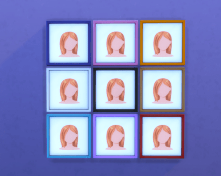 Small pictures with girl`s hairstyles Bundle 1 - The Sims 4 Build / Buy ...