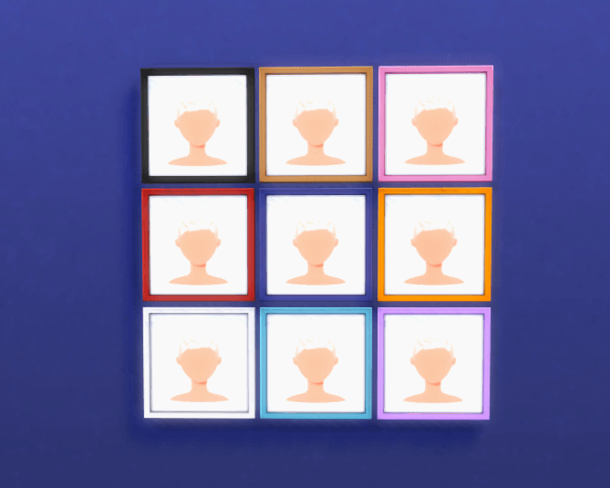 Small pictures with girl`s hairstyles Bundle 2 - The Sims 4 Build / Buy ...