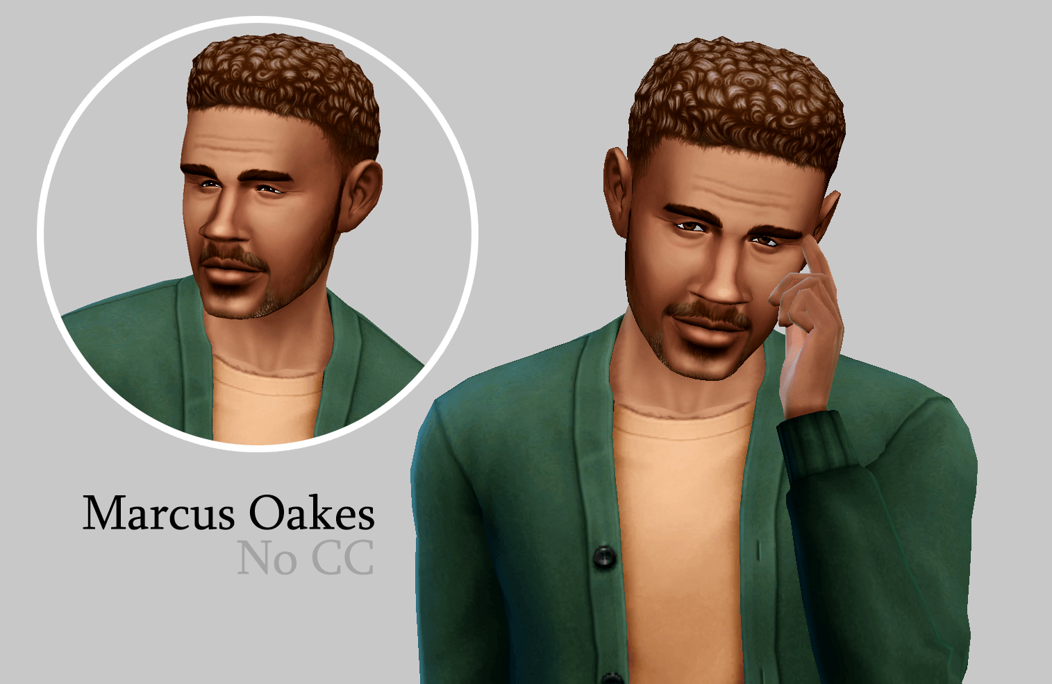 Marcus Oakes - No CC - Gallery - The Sims 4 Sims / Households - CurseForge