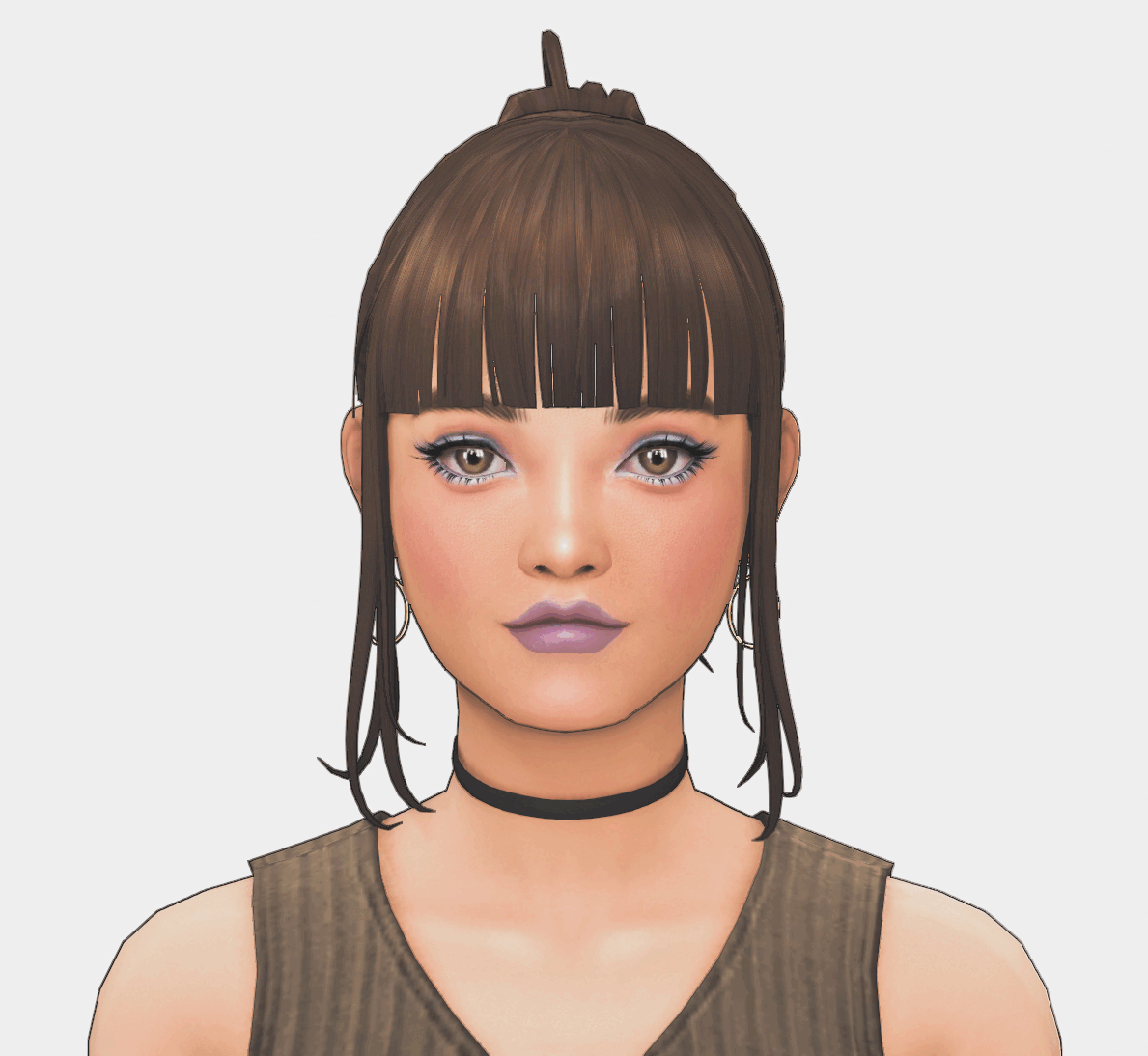 Aja Hair - The Sims 4 Create a Sim - CurseForge