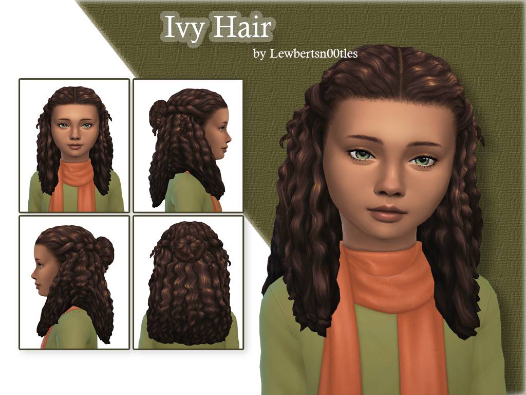 Ivy Hair [Child] - Gallery - The Sims 4 Create a Sim - CurseForge