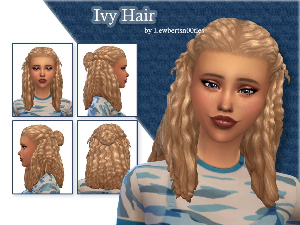 Ivy Hair [T-E] - Gallery - The Sims 4 Create a Sim - CurseForge