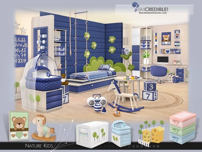 Nature Kids - child bedroom - Gallery - The Sims 4 Build / Buy - CurseForge
