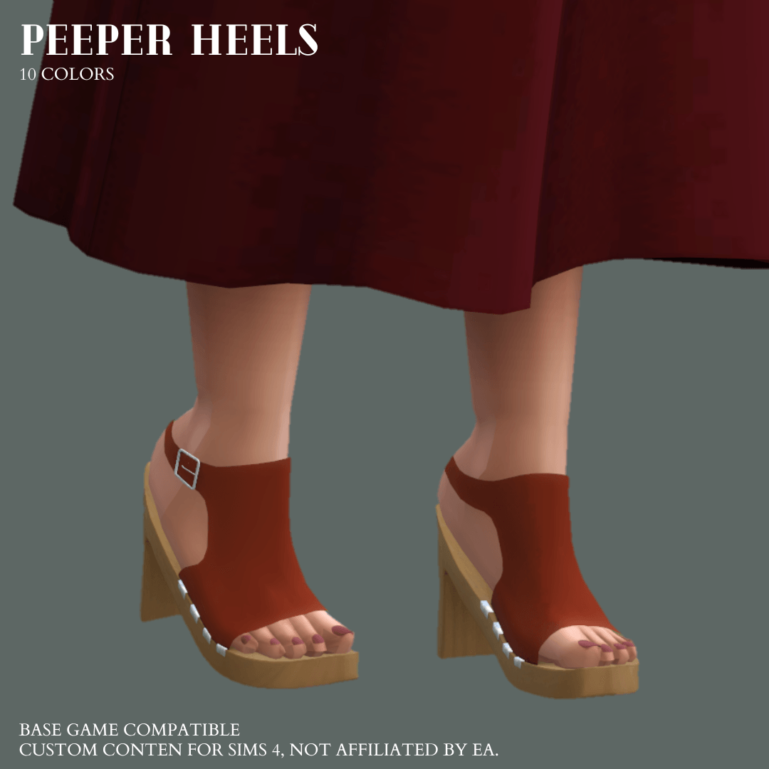 [SWH] Peeper_Heels - Gallery - The Sims 4 Create a Sim - CurseForge