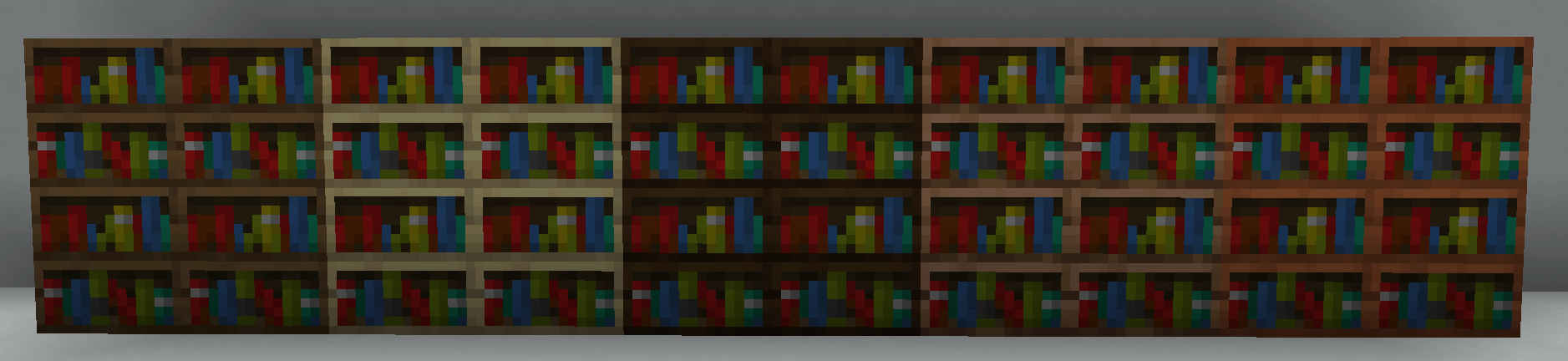 Bookshelves+ - Gallery - Minecraft Mods - CurseForge